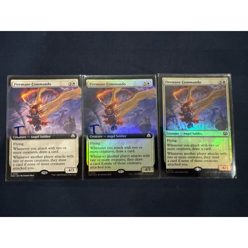 MTG March of the Machine Commander Decks: Firemane Commando | Shopee Thailand