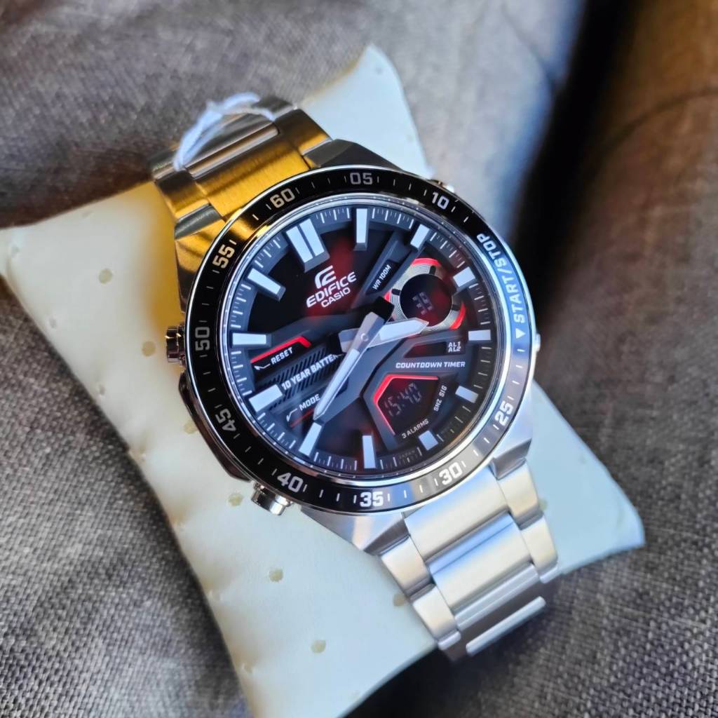 นาฬิกาผู้ชาย casio edifice EFV-C110D-1A4 รับประกัน 1 ปี | Shopee Thailand