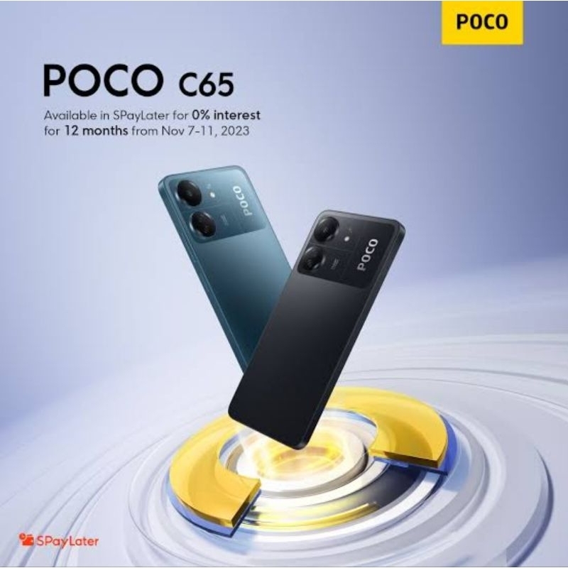 POCO C65 จอ 6.74 นิ้ว (6/128GB) Helio G85 Octa Core แบต 6000 mAh ราคา ...