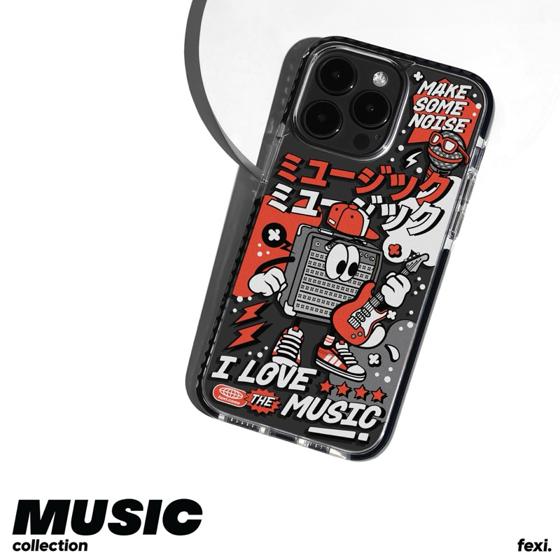 เคสไอโฟน “ MUSIC Collection “ iPhone Case for 12 - 16 series & Samsung S24 series. | Shopee Thailand
