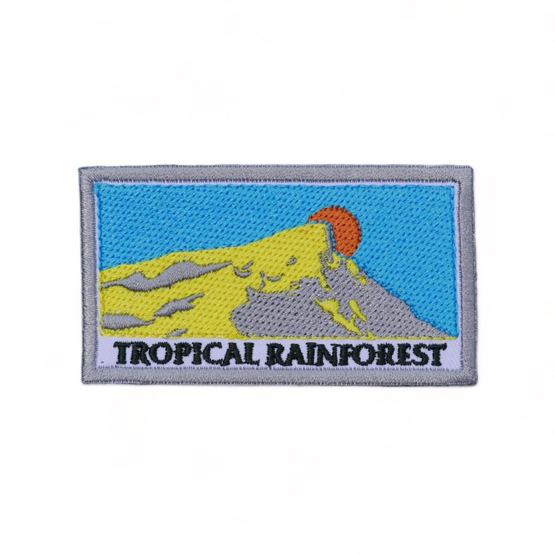 แผ่นป้ายเครื่องหมาย Tropical Rainforest : Patch | Shopee Thailand