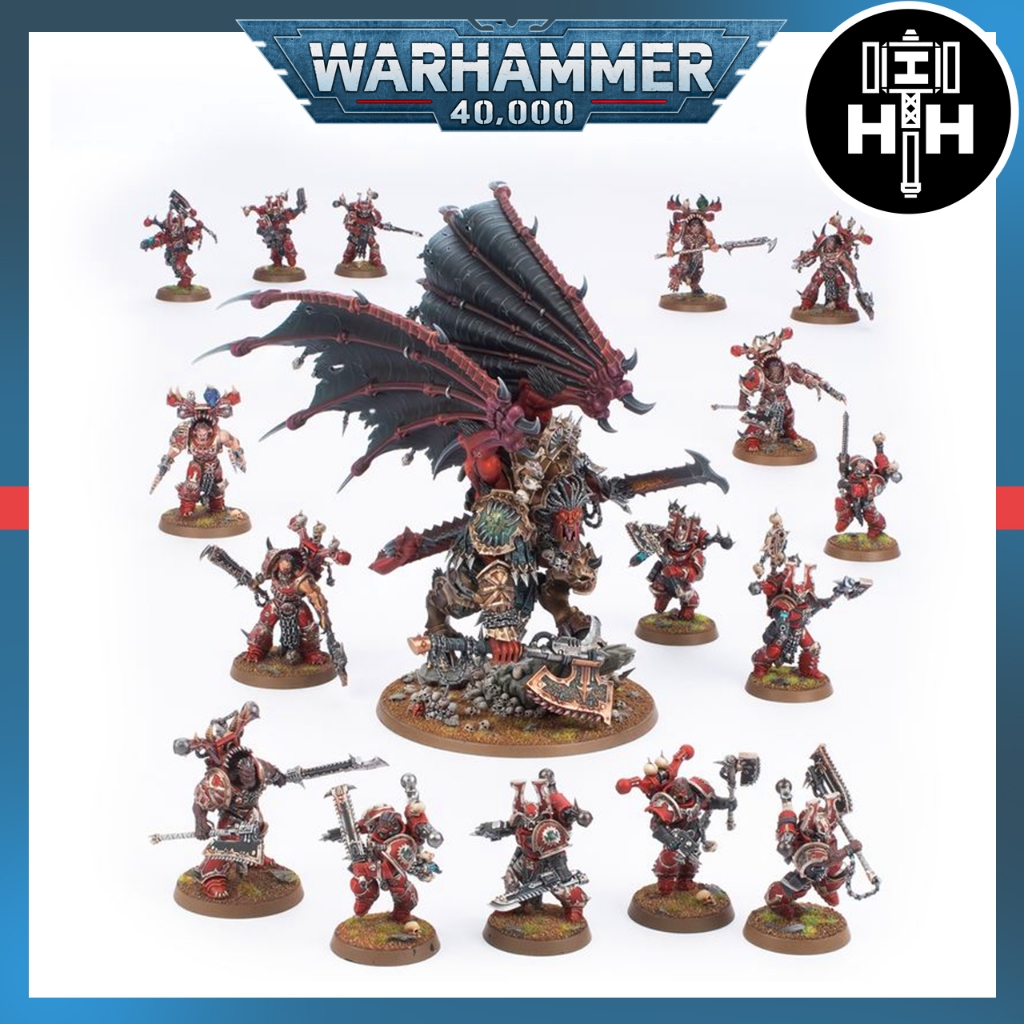 Warhammer 40K - World Eater: Exalted of the Red Angel (Battleforce 2023 ...