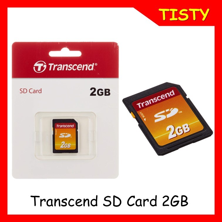 แท้ 100% Transcend SD Card 2 GB SD Memory Card การ์ดความจำ | Shopee Thailand