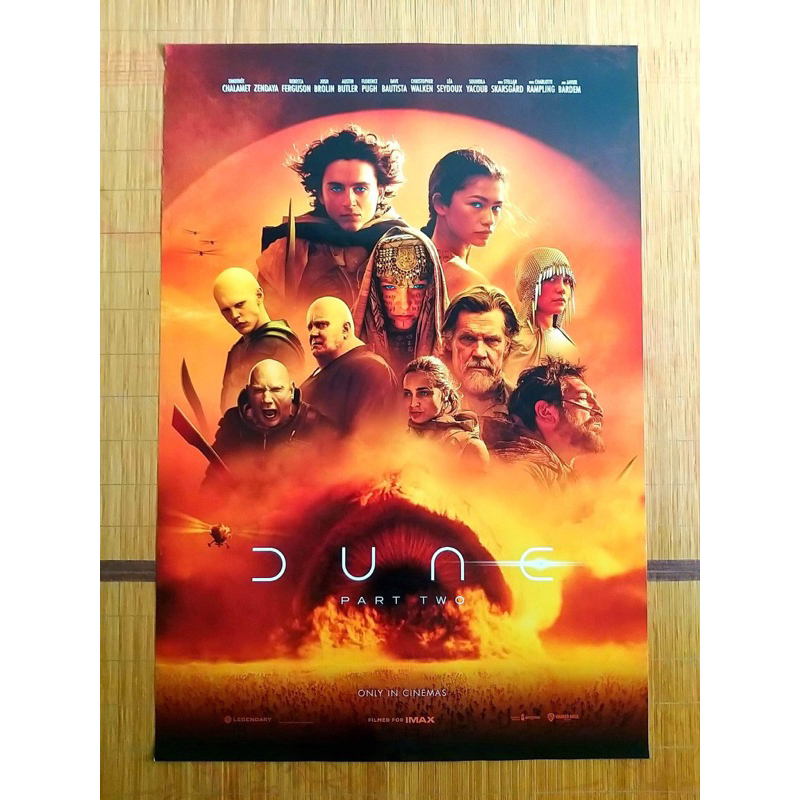 ทักลด50 ถามก่อนสั่ง แท้ โปสเตอร์ Dune 2 แท้ โปสเตอร์ Dune Part Two Shopee Thailand