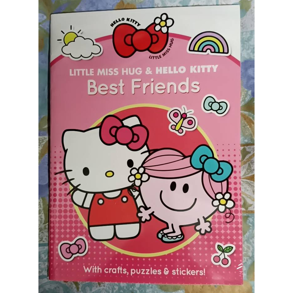 (NEW) หนังสือกิจกรรมภาษาอังกฤษ LITTLE MISS HUG & HELLO KITTY Best ...
