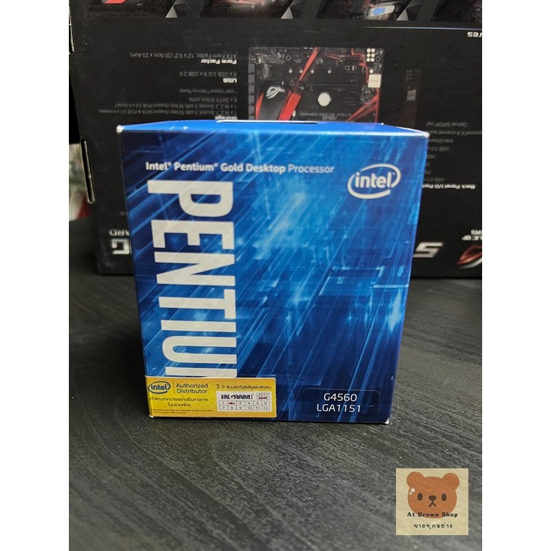 โปรเซสเซอร์ Intel® Pentium® G4560 แคช 3M, 3.50 GHz LGA1151 มือสอง | Shopee Thailand