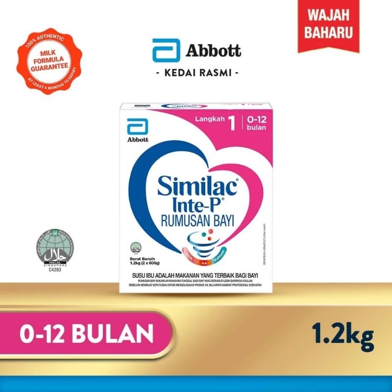 Similac Inte-P1 BIB (1.2kg x 2 Box ) | Shopee Thailand