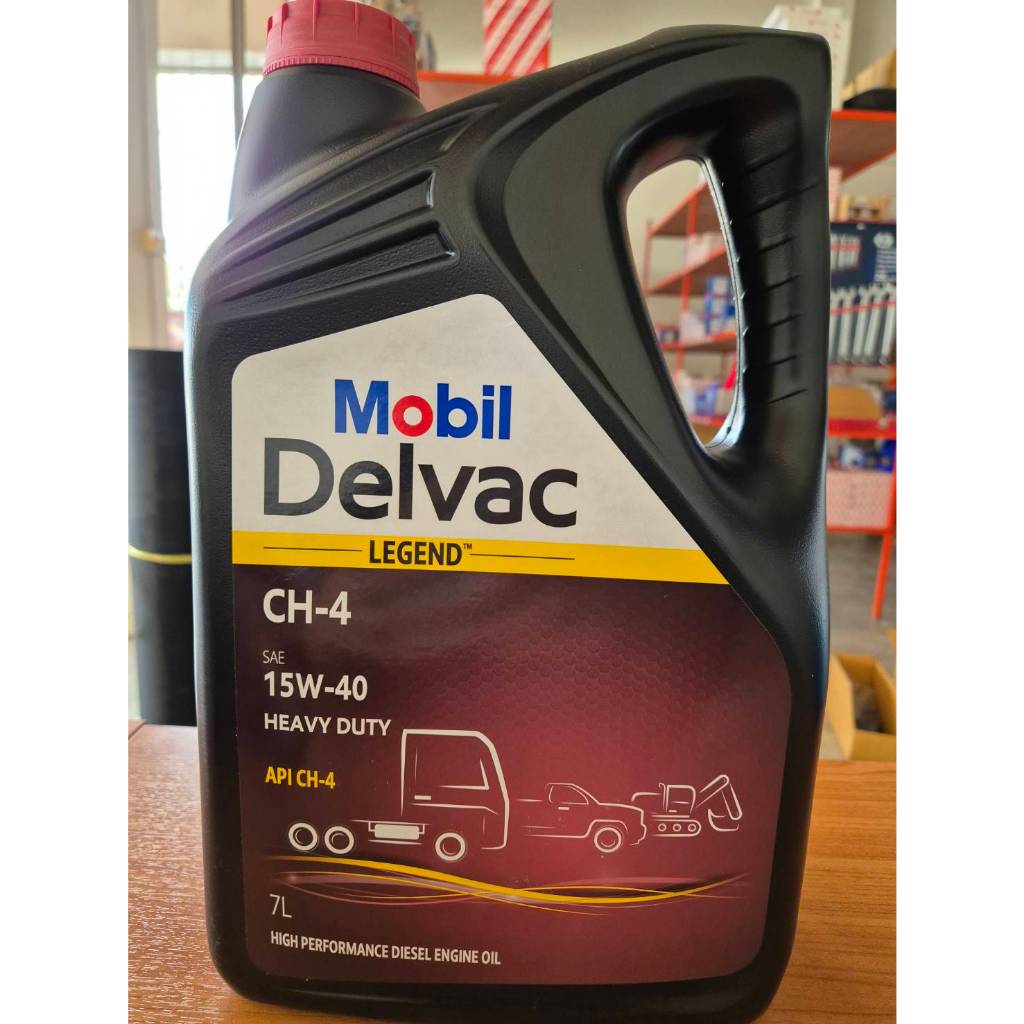 MOBIL DELVAC LEGEND CH-4 SAE 15W-40 HEAVY DUTY API CH-4 7L | Shopee ...