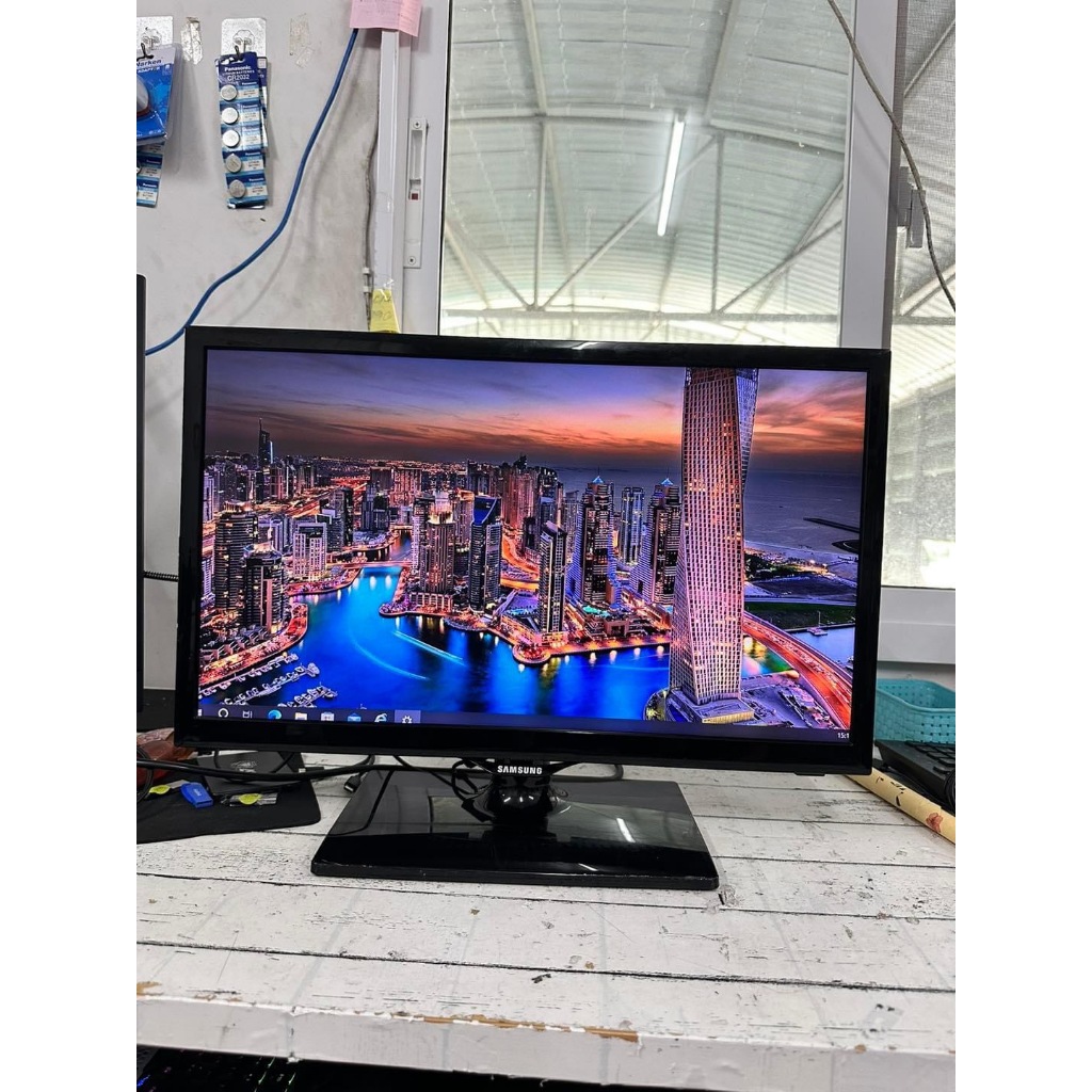 ทีวี จอ Monitor Samsung 22นิ้ว TV LED มือสอง รุ่น UA22F5000AR ต่อกล่อง ...