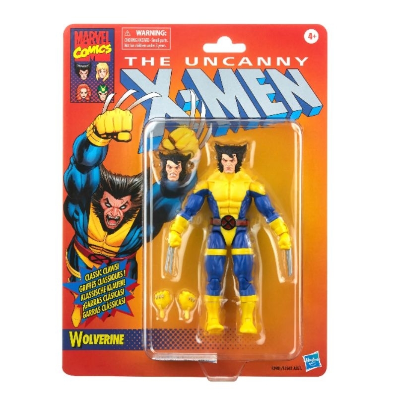 Marvel Legends Series X-Men Classic Wolverine 6-inch Action Figure Toy ...