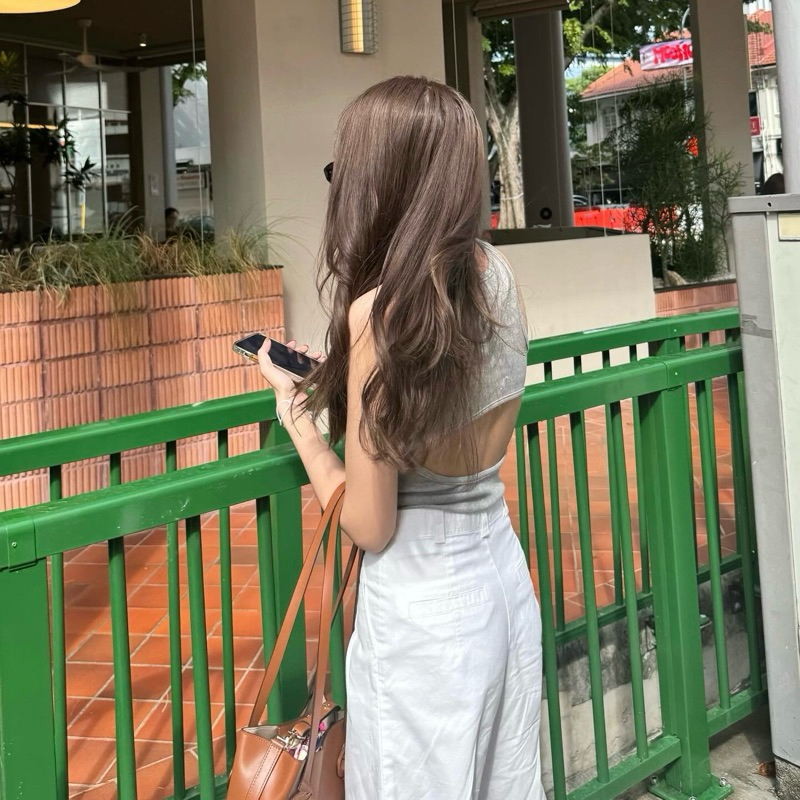 JARIN | SWIFTIE TOP (เสื้อกล้ามเว้าหลังปักlogo) | Shopee Thailand