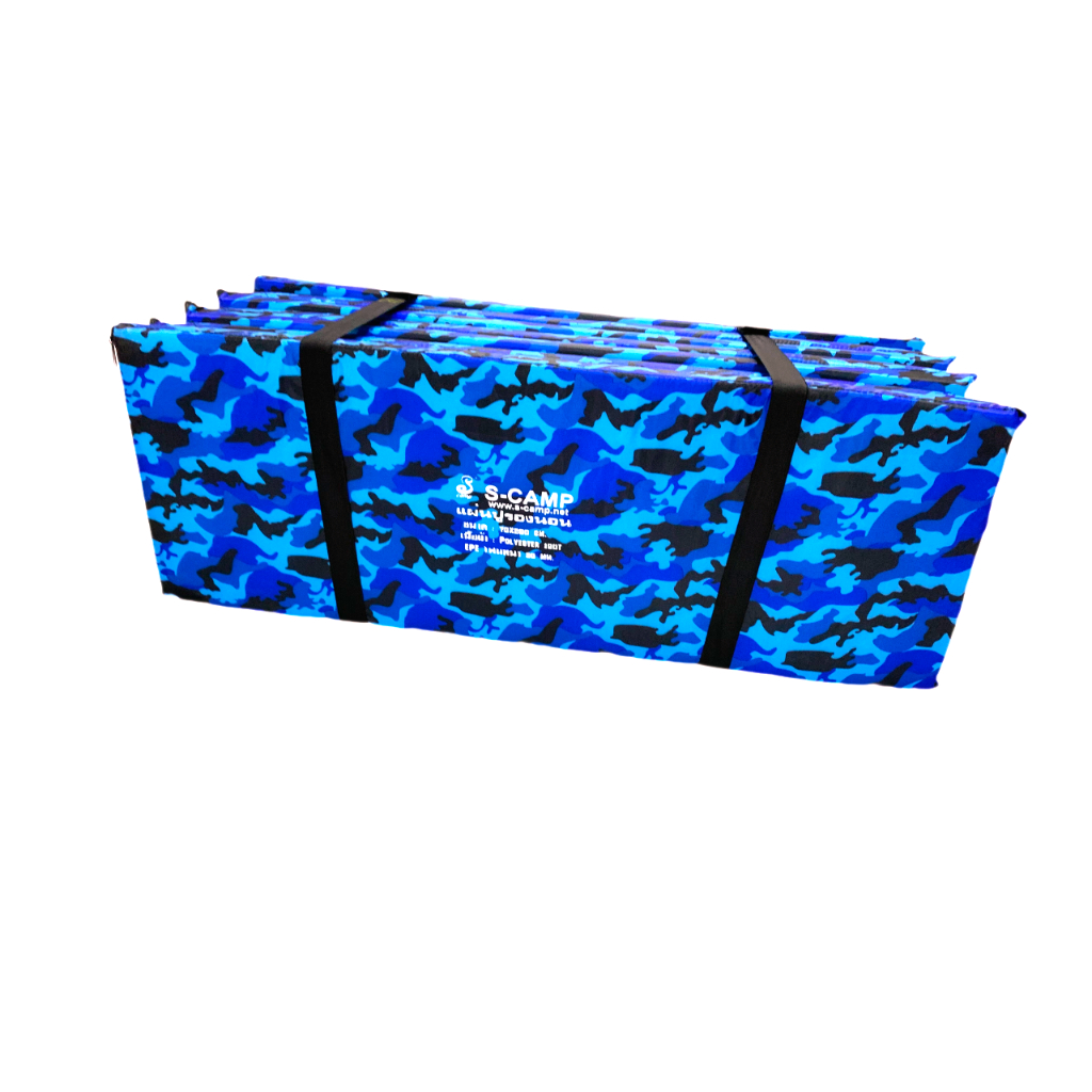 แผ่นปูรองนอน(แบบไม่มีกระเป๋า) ลายพรางมากที่สุดในไทย ความหนา 20 mm. ขนาด 70x200cm. น้ำหนักเบาพกพา ...