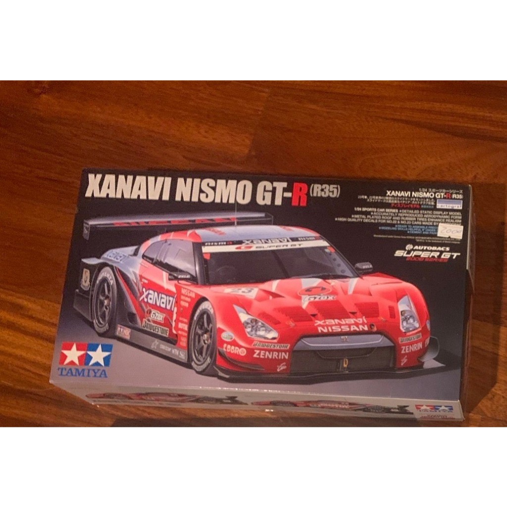 TAMIYA R35 nismo XANAVI NISMO GT-R (R35) 1/24 ต้องทำสีประกอบเอง | Shopee Thailand