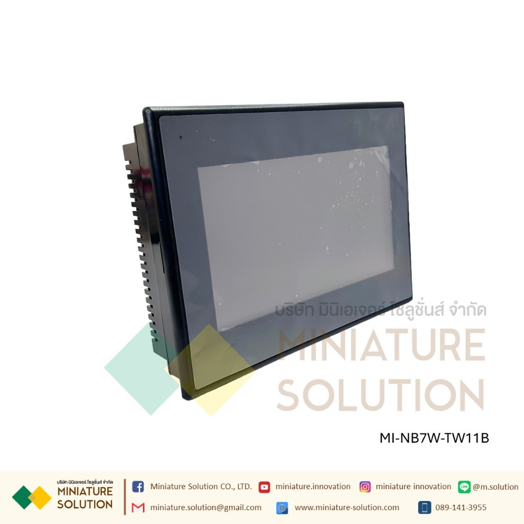 Omron NB7W-TW00B Touch Screen HMI - 7 In, TFT LCD Display, 800 X ...
