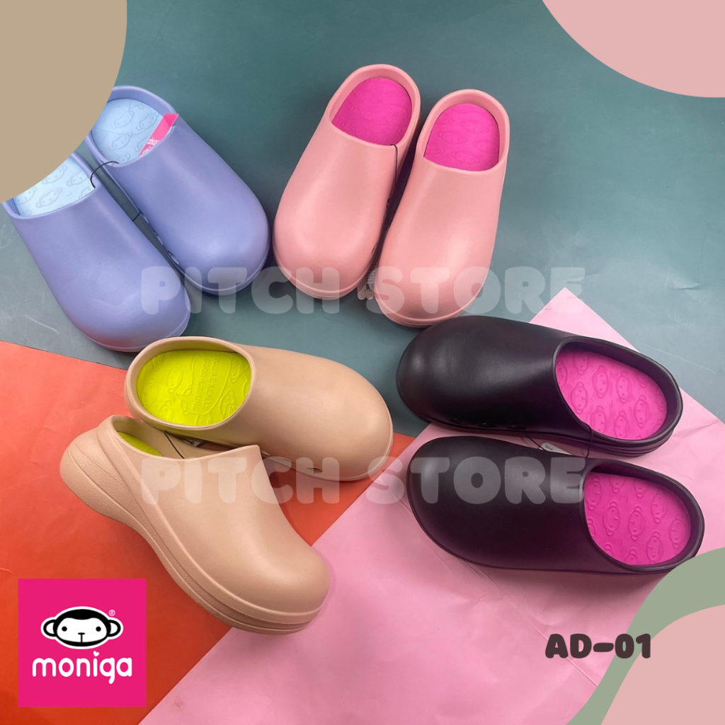 MONIGA BY MONOBO รองเท้าแตะแบบสวม รุ่น ALLY (5-8) | Shopee Thailand