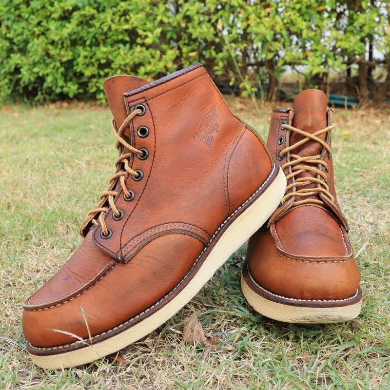 ส่งฟรี 8.5Us 26.5cm (ปีเก่า) รองเท้า REDWING Heritage - Style 875 CLASSIC MOCMEN'S 6-INCH BOOTS ...