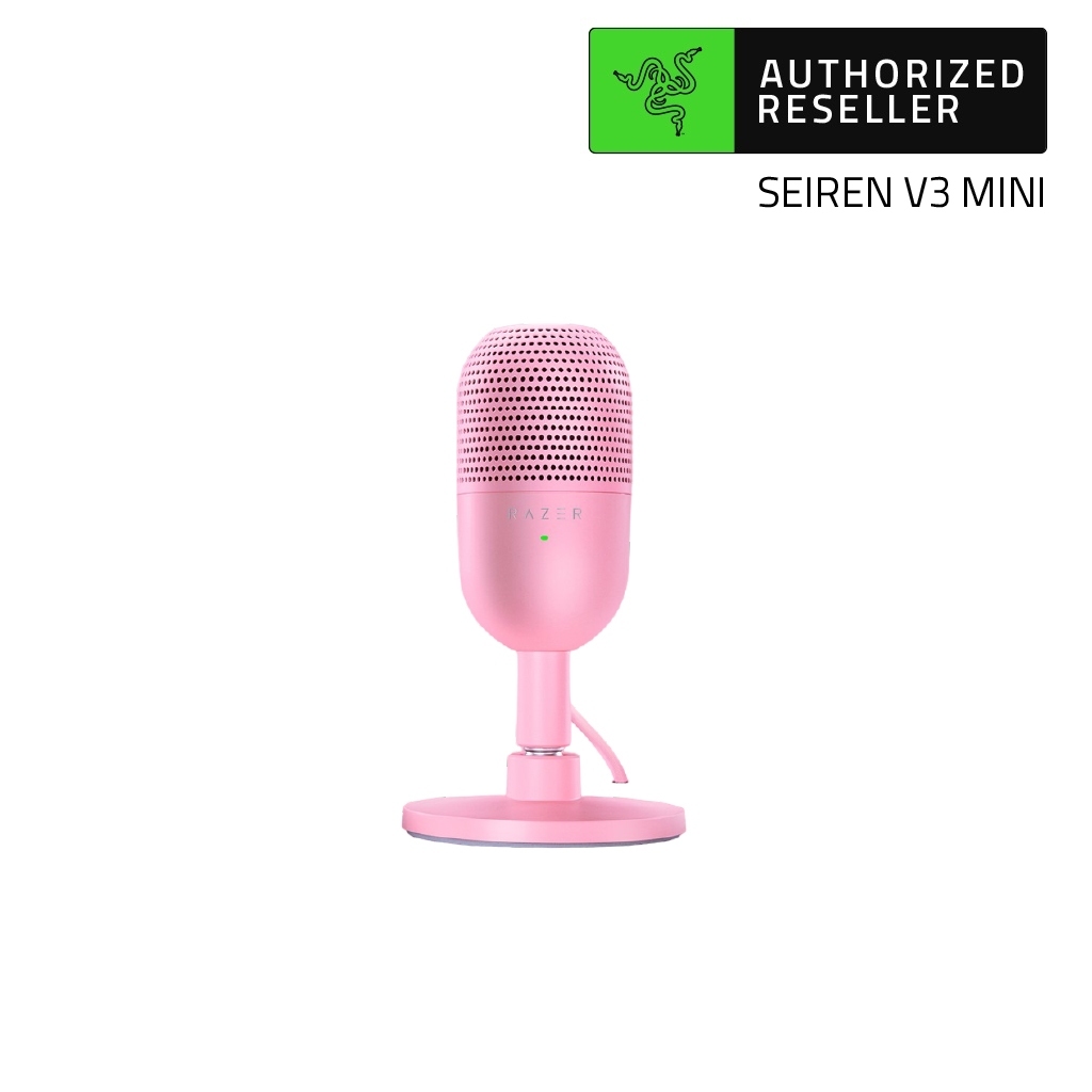 Razer Seiren V3 Mini - Ultra-Compact USB Microphone with Tap-to-Mute ...