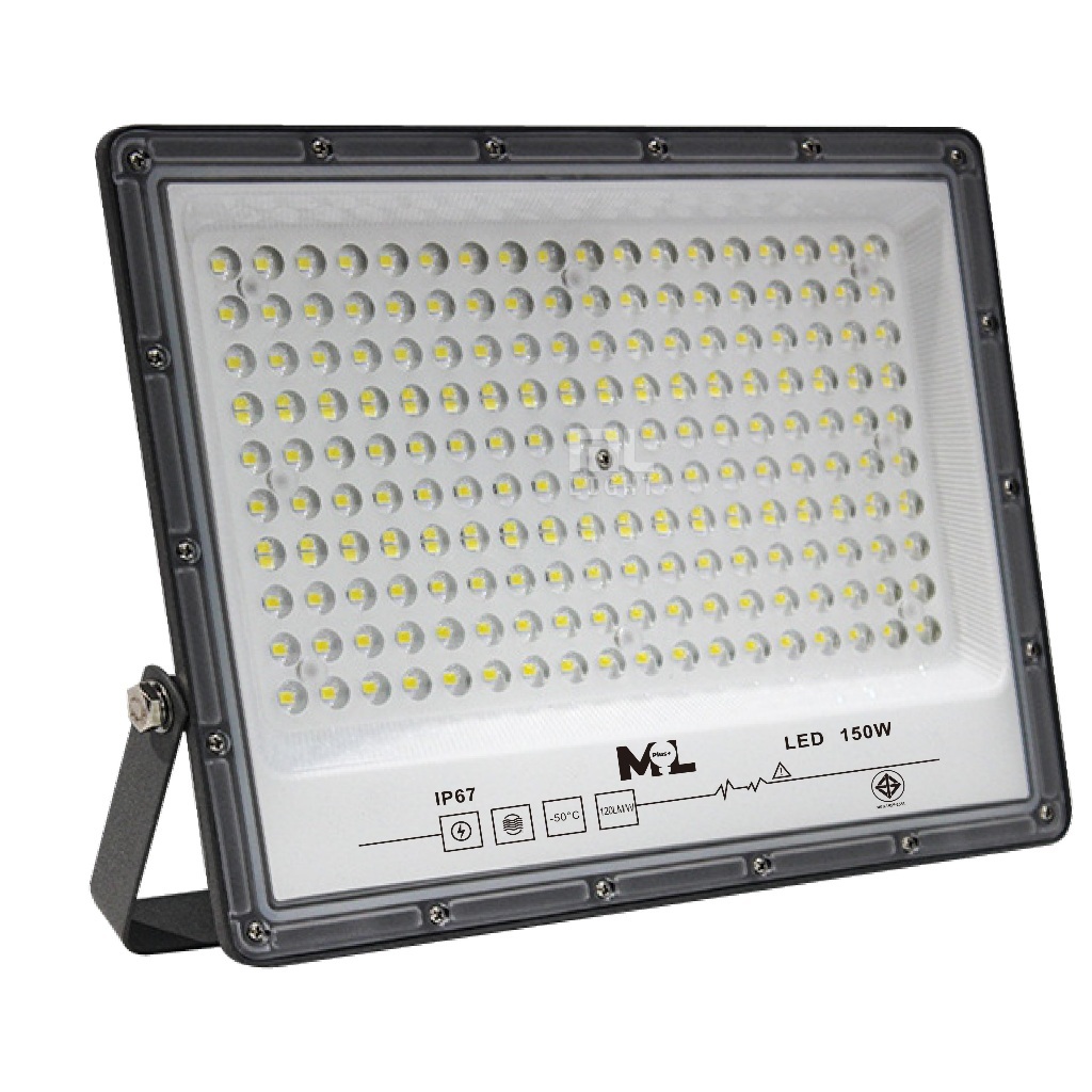 Spotlight LED 400W รุ่น Slim Plus สว่างสูง 120 LM/W 220V บอดี้ ...