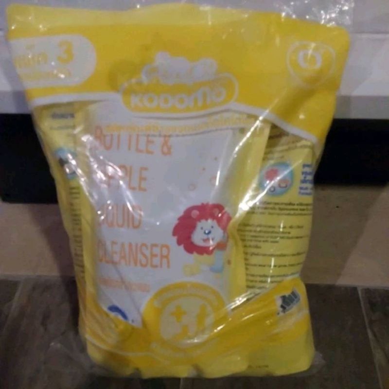 kodomo ผลิตภัณฑ์ล้างขวดนมขนาด 600 มลแพ็ค 3 โคโดโมะ | Shopee Thailand
