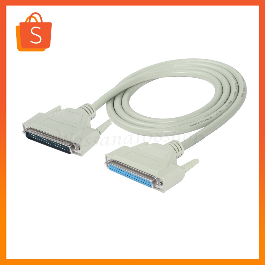 DB37 Pin Serial Extension Cable, DB37 Male to DB37 Female, Ul Rated, 37 ...