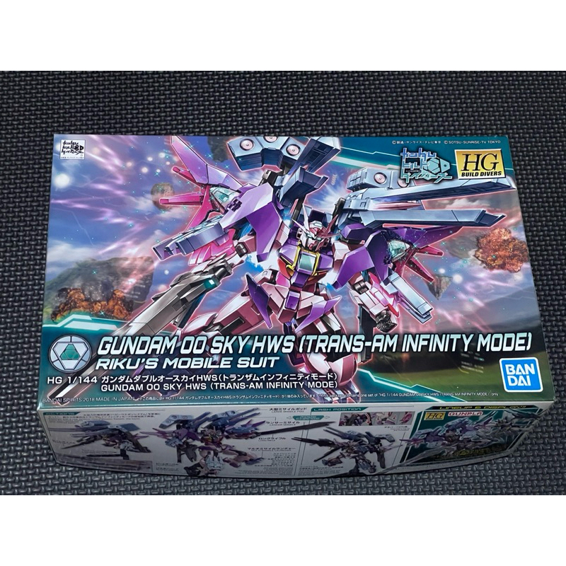 (พร้อมส่ง) HGBD HG1/144 GUNDAM 00 SKY (TRANS-AM INFINITY MODE) BANDAI | Shopee Thailand
