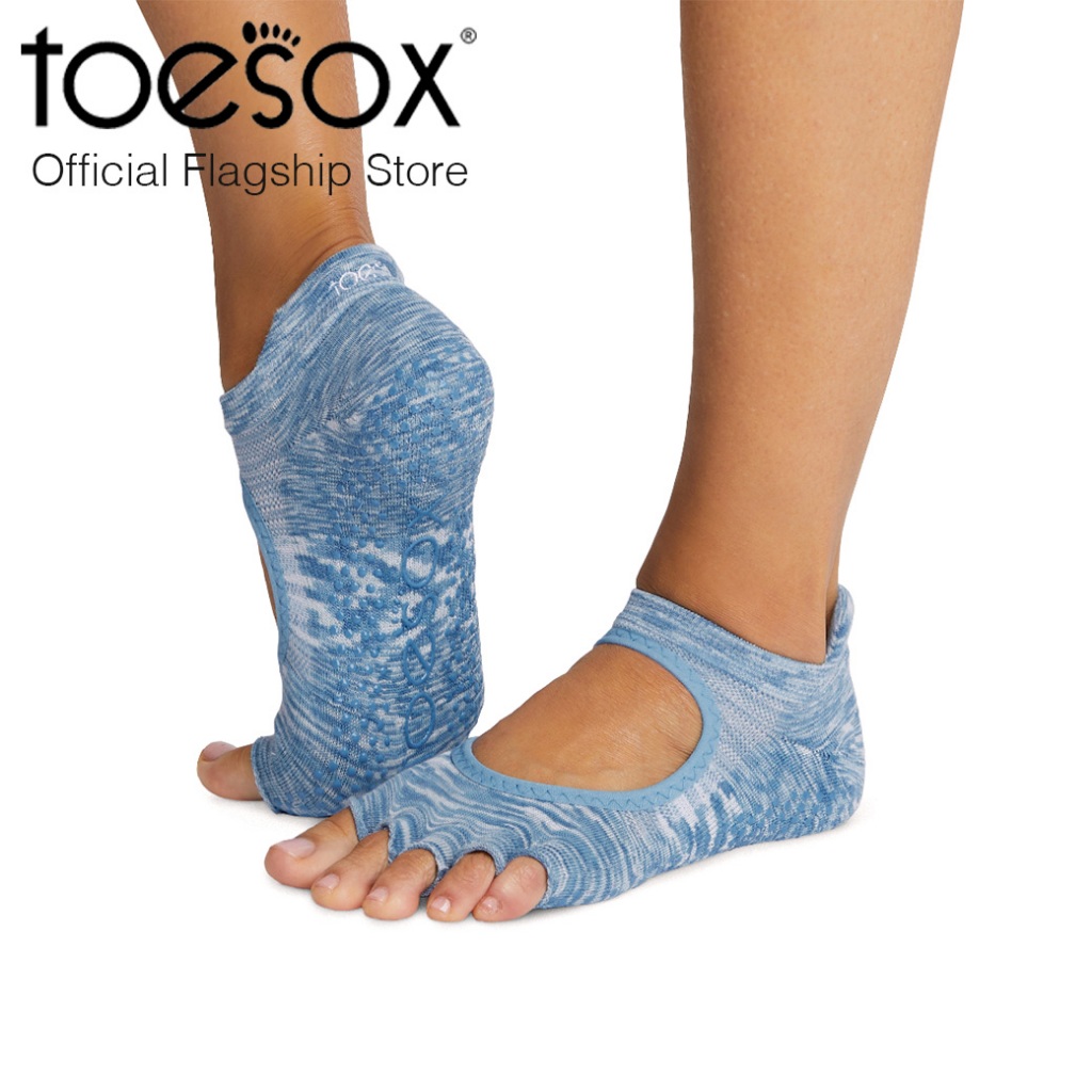 ToeSox Grip Half Toe Bellarina Tec โทซอคส์ ถุงเท้ากันลื่นเปิดนิ้วเท้า ...