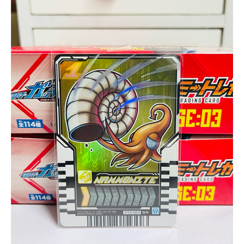 PHASE 03 - Ride Chemy Trading Card - การ์ด มาสไรเดอร์ ก็อตชาร์ด ( ระดับ SR ~ R ) Kamen Rider ...