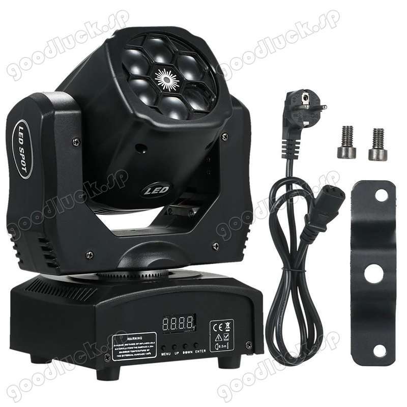 ไฟเวที LED 90w ไฟปาร์ตี้ 6 ดวง Bee Eye Beam Light สร้างบรรยากาศด้วยไฟลำ ...