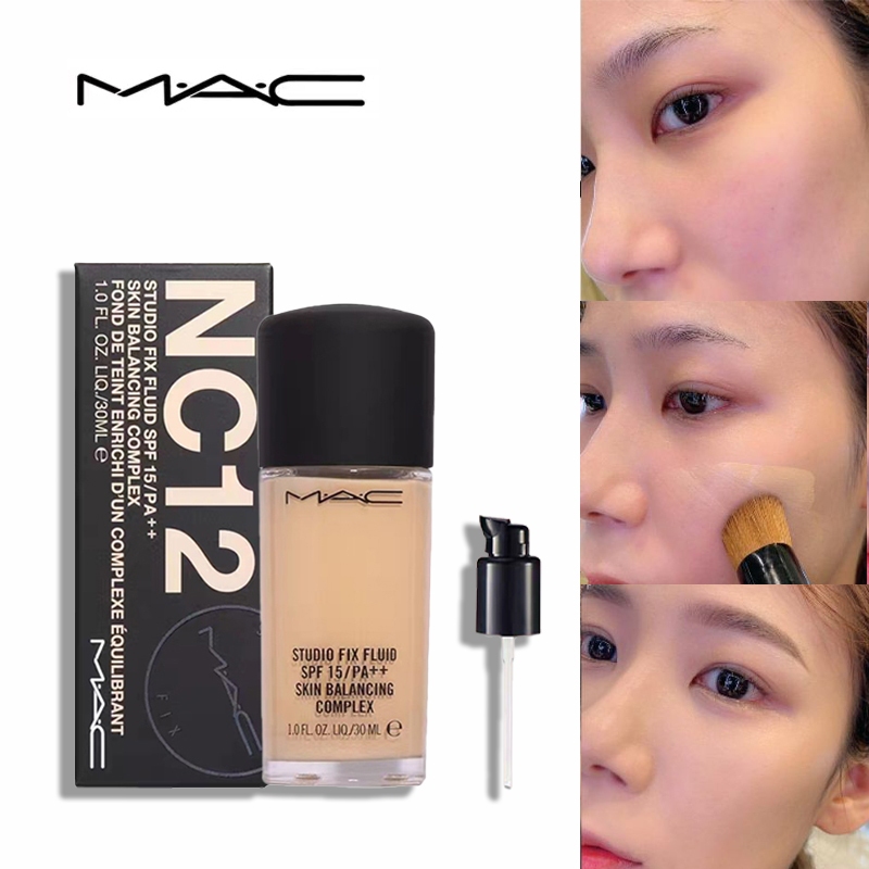 ของแท้Mac Flawless Liquid Foundation รองพื้นชนิดน้ำ #N12 #N18 30ml ...