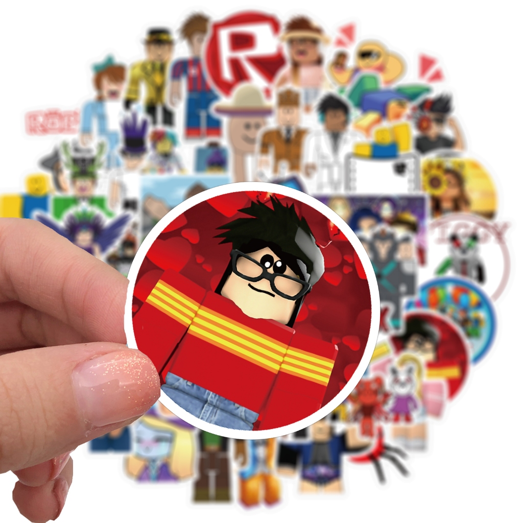 พร้อมส่ง New มายคราฟ Minecraft Roblox sticker สติกเกอร์กันน้ำรูปแบบที่ ...