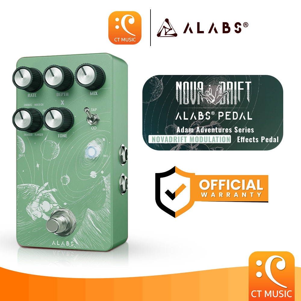 Alabs NOVADRIFT Modulation Guitar Effect เอฟเฟคกีตาร์ NOVA DRIFT | Shopee Thailand