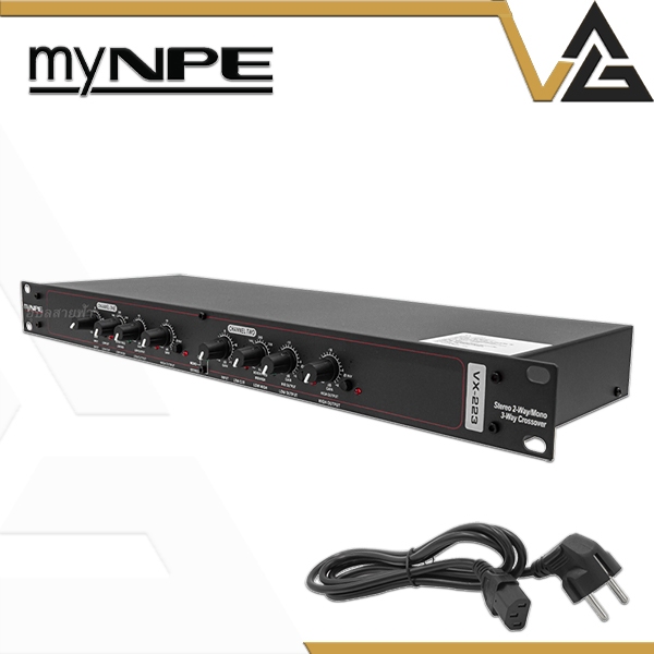 my NPE VX-223 ครอสโอเวอร์ แยกเสียง 2ทาง สเตอริโอ 3ทาง โมโน เครื่องเสียง Crossover 2-3Way Stereo ...