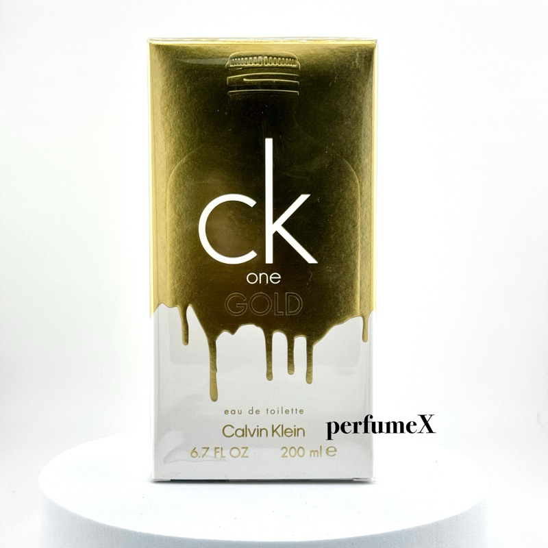 200ml น้ำหอม CK GOLD (Limited Edition CK ONE GOLD) EDT 200ml | Shopee ...