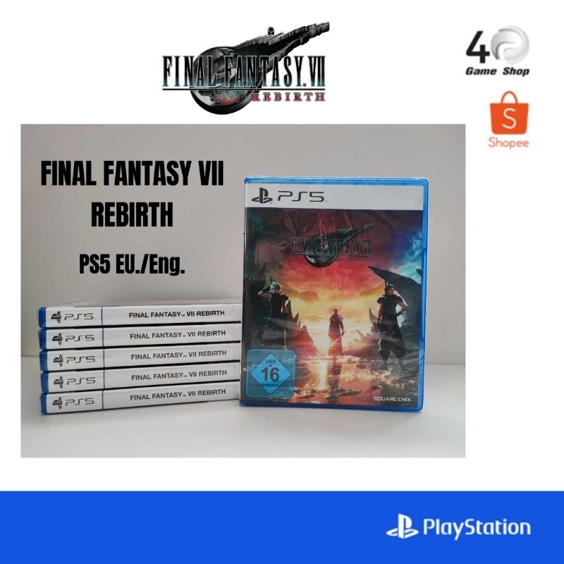 Final Fantasy VII : Rebirth [PS5 FFVII:REBIRTH][FFVII] | Shopee Thailand