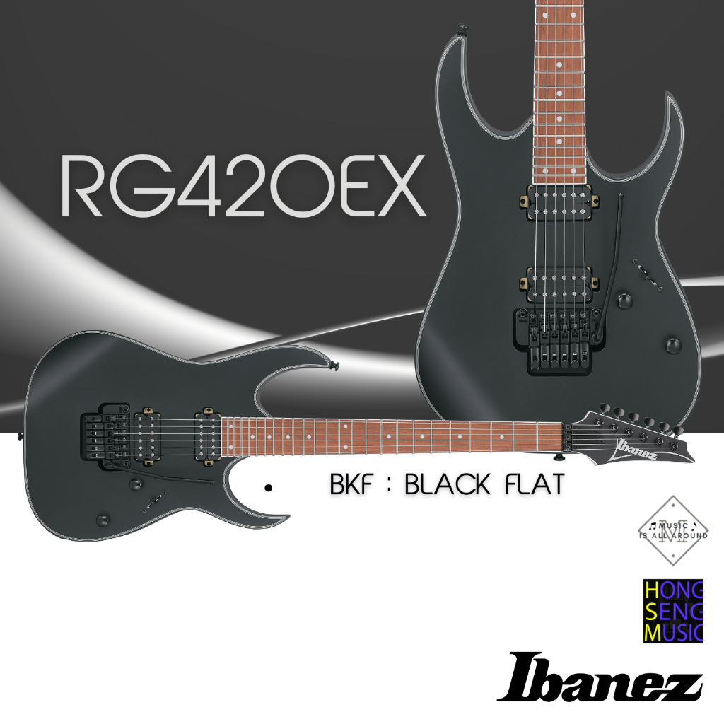 กีตาร์ไฟฟ้า Ibanez RG series รุ่น RG420EX - BKF | Shopee Thailand