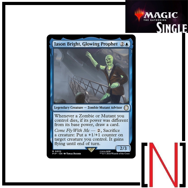 [MTG][Single][PIP] Jason Bright, Glowing Prophet ระดับ Rare [ภาษาอังกฤษ ...