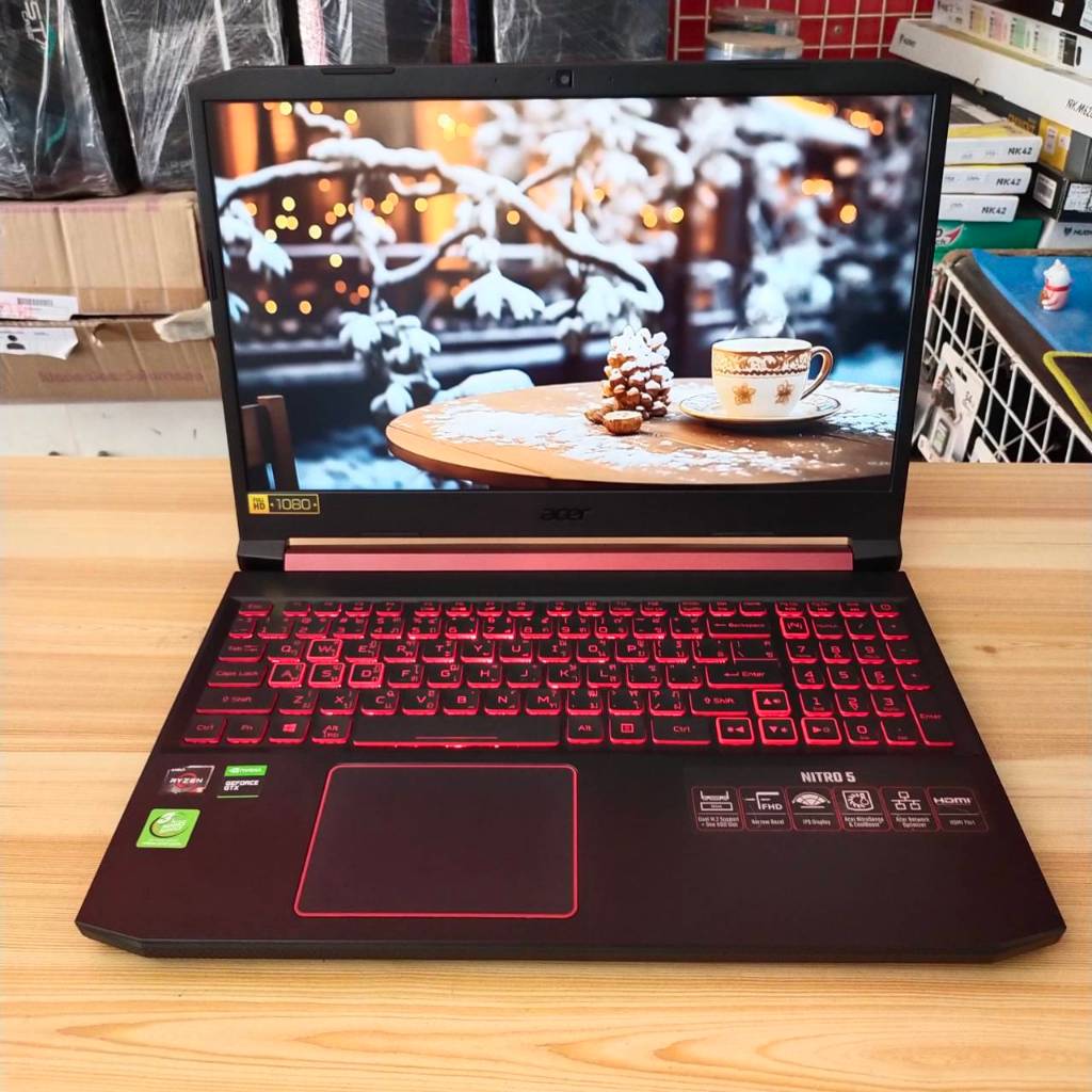 ACER NITRO 5 AN515-43-R7MP สภาพเครื่อง 85% | Shopee Thailand