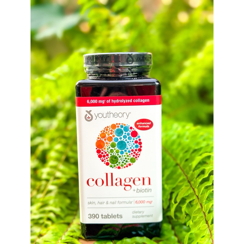 Youtheory Collagen Advanced Formula คอลลาเจนไฮโดรไลซ์ (6,000 มก. ขนาด ...