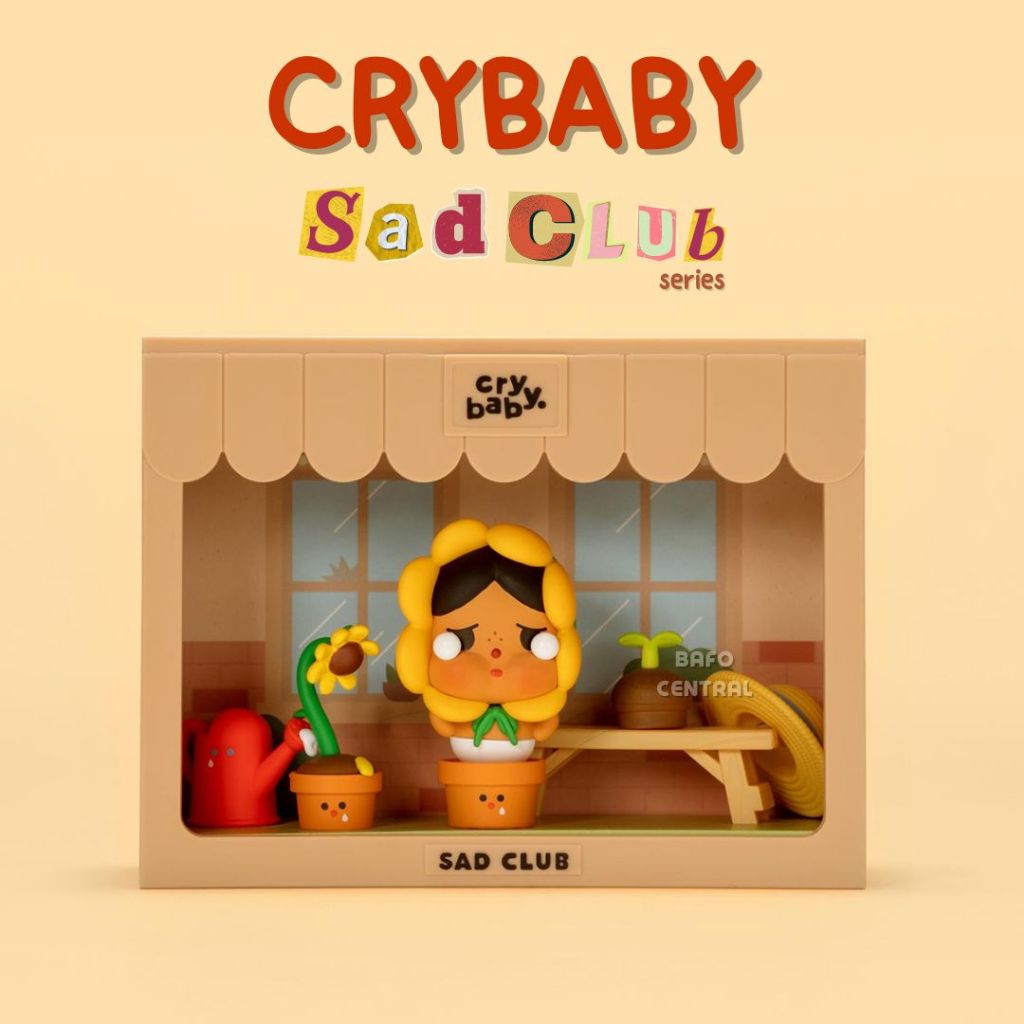 Live 20.00 ** CRYBABY Sad Club Scene Sets POP MART พร้อมส่ง | Shopee ...