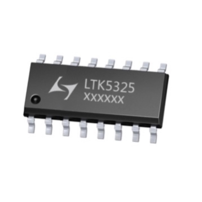LTK5325 SOP-16 2X5.3W Dual-channel boost Class G audio power amplifier ...