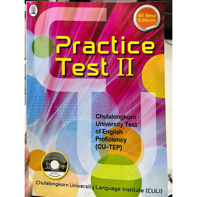 หนังสือ CU-TEP PRACTICE TEST II (LINK SOUND) | Shopee Thailand