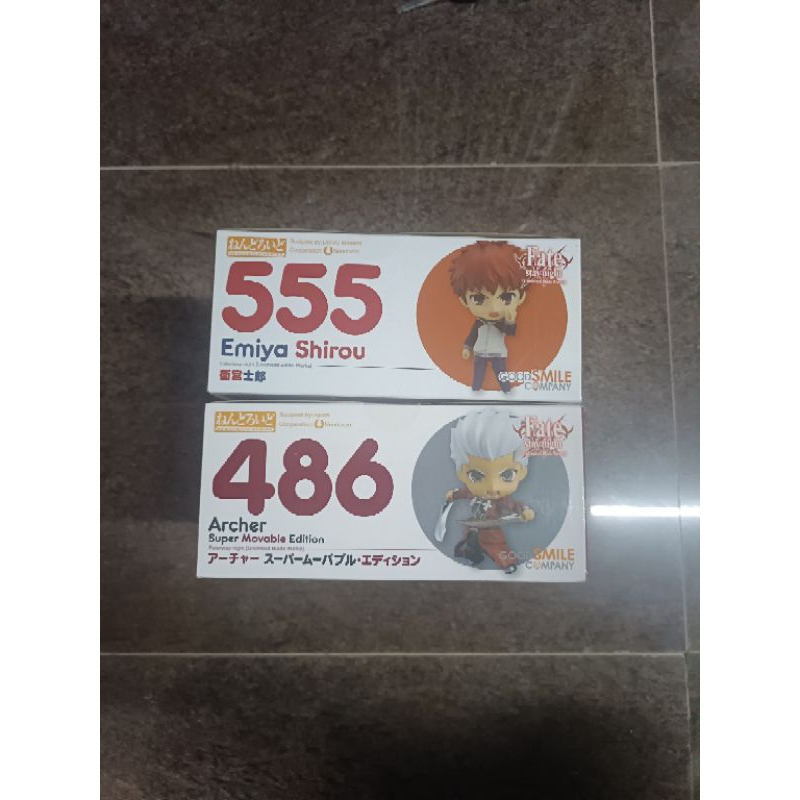 nendoroid 555 emiya shirou 486 fate archer มือ1 | Shopee Thailand