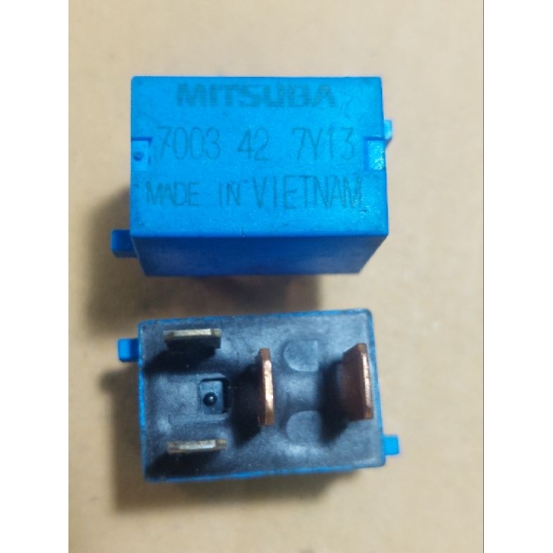 รีเลย์MITSUBA เบอร์7003 4ขา ราคาต่อ1ชิ้น แท้มือ2 รีเลย์MITSUBA เบอร์ ...