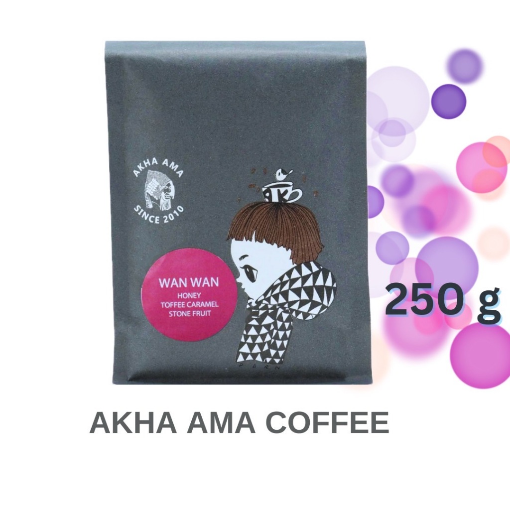 AKHA AMA COFFEE กาแฟ อาข่า อ่ามา : WAN WAN เมล็ดกาแฟคั่ว อาข่า อาม่า ...