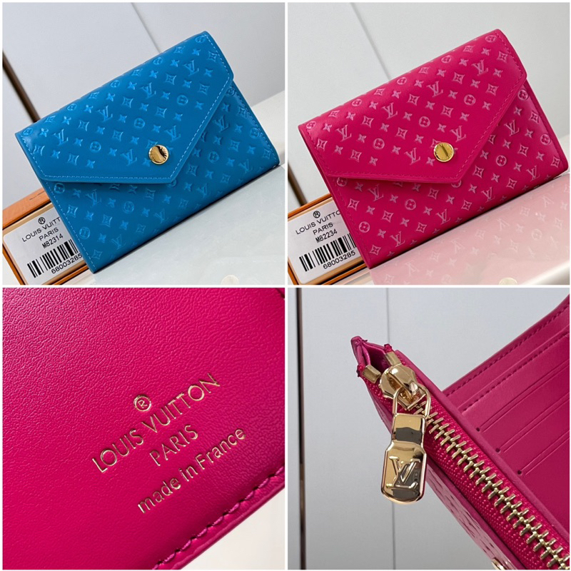 พรี ราคา3500 Lv Louis Vuitton M82234 Victorinet กระเป๋าเศษสตางค์ trifold wallets size12 x 9.5x 1 ...