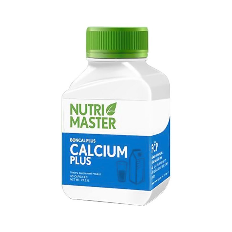 Nutrimaster Boncal Plus 30 Capsule แคลเซียมบำรุงกระดูกและฟัน นูทรี ...