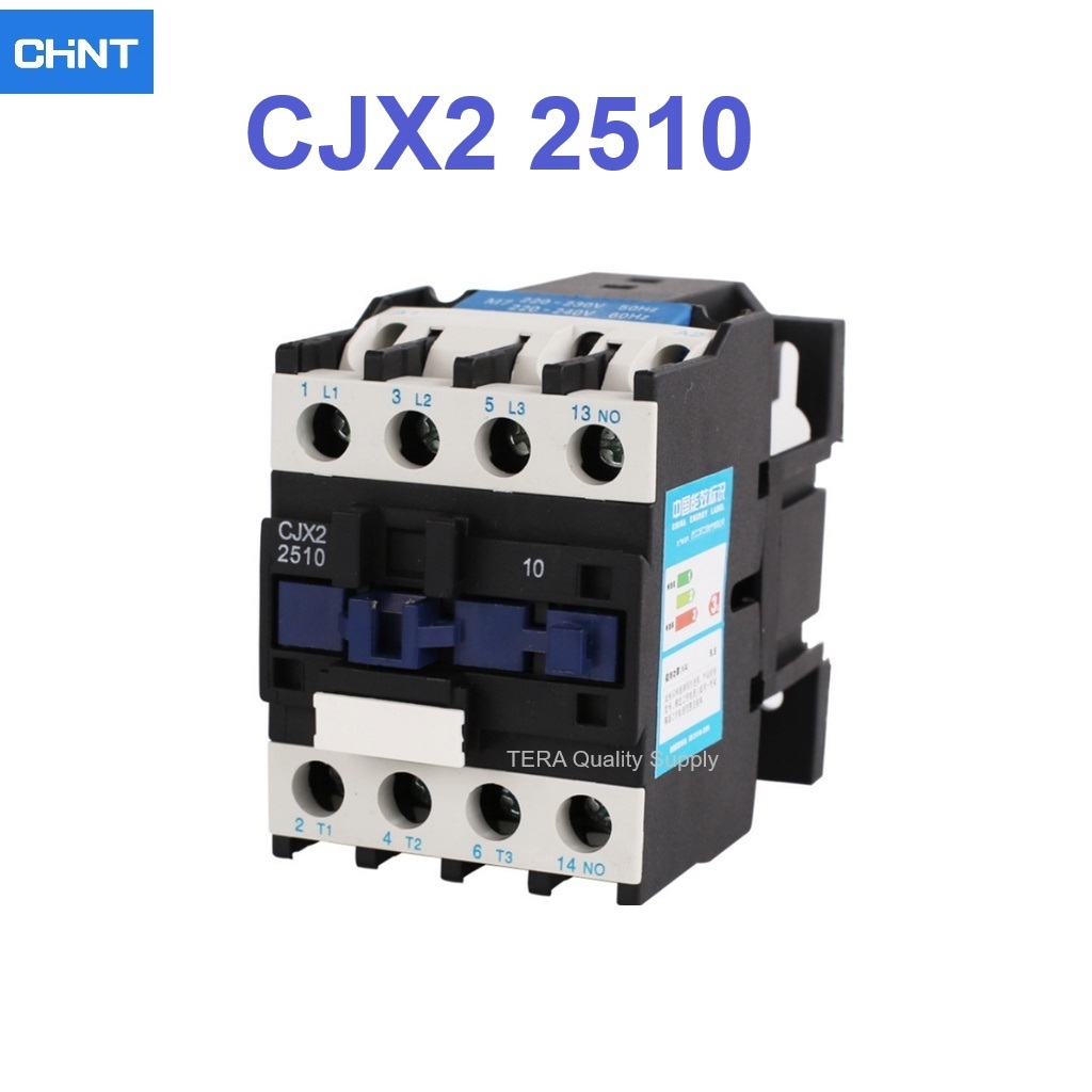 แมกเนติก คอนแทคเตอร์ CHNT CJX2 1210 1810 2510 AC Magnetic Contactor Relay | Shopee Thailand