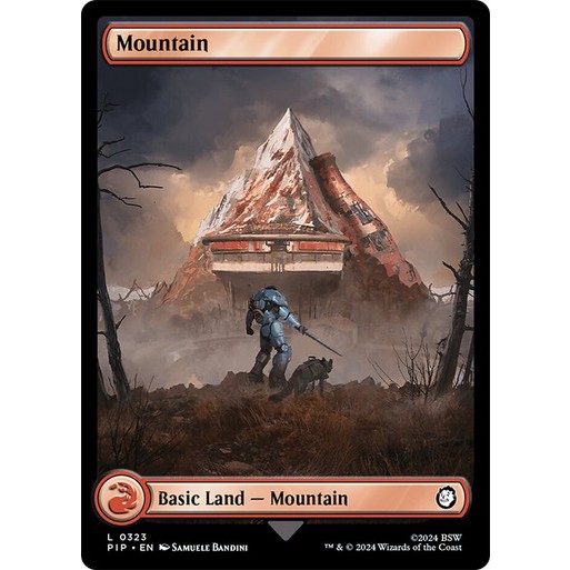 [MTG] Fallout Commander Basic Land [PIP] [LAND] [COMMON] [NORMAL] [ENG ...