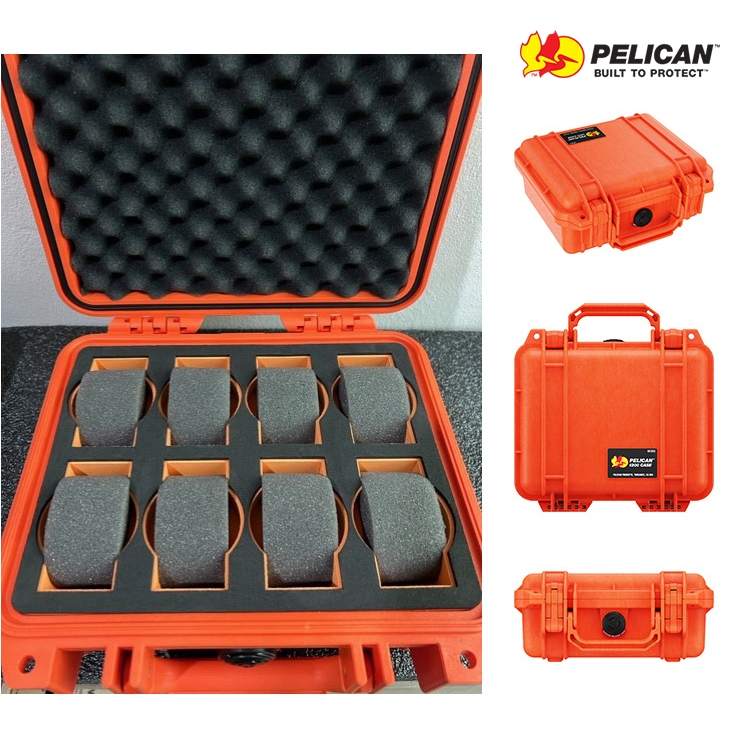 Pelican 1200 watch case for 8 watches - กล่องใส่นาฬิกา 8 เรือน Pelican ...