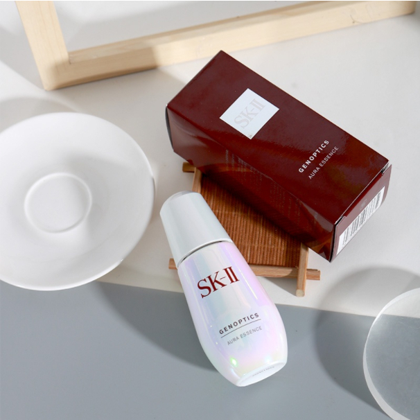 SK-II / SK2 / SKII GenOptics Aura Essence 50 ml เซรั่มบำรุงผิวหน้า | Shopee Thailand